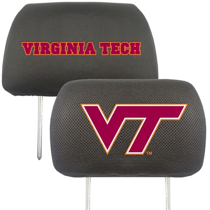 FANMATS Virginia Tech Head Rest Cover