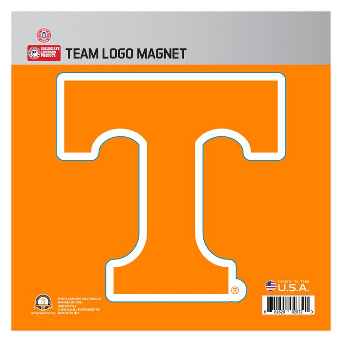 FANMATS 10in Tennessee Volunteers Large Team Logo Magnet