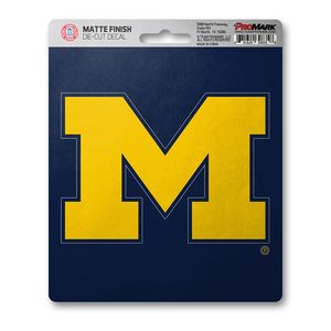 FANMATS University of Michigan Matte Decal Sticker
