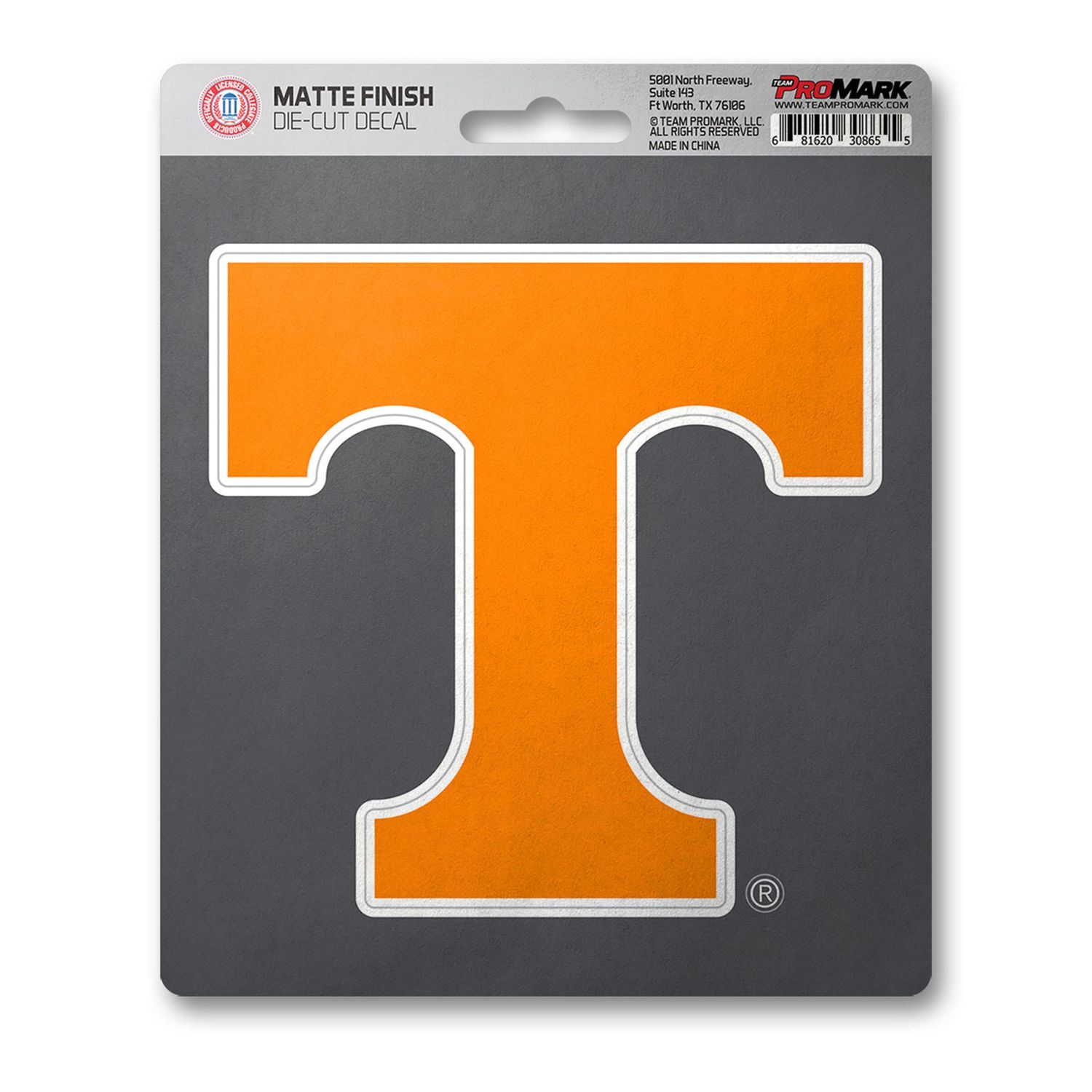 FANMATS University of Tennessee Matte Decal Sticker