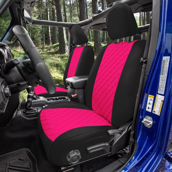 Pink seat covers autozone store