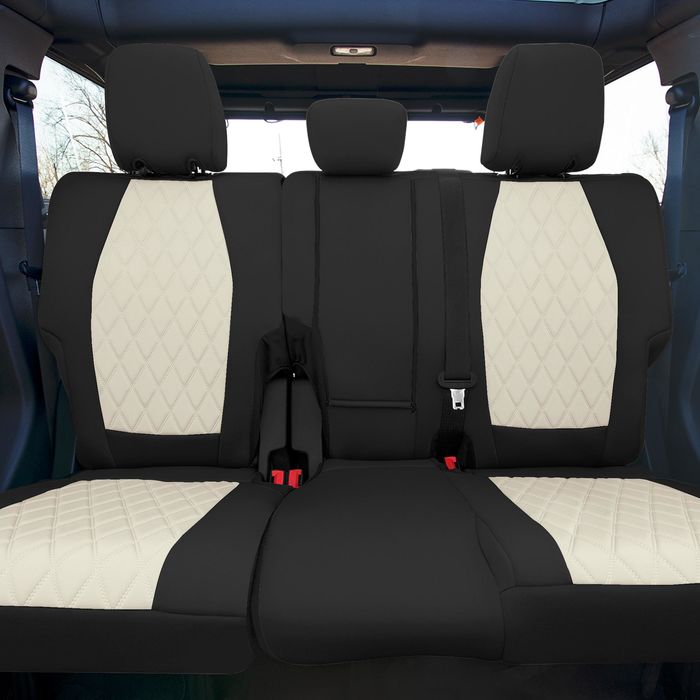 FH Group Neoprene Custom Fit Rear Seat Cover Set for 2021-2024 Ford ...