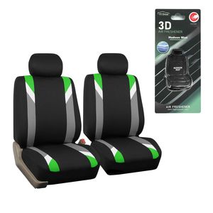 FH Group Premium Modernistic Front Seat Cover Set