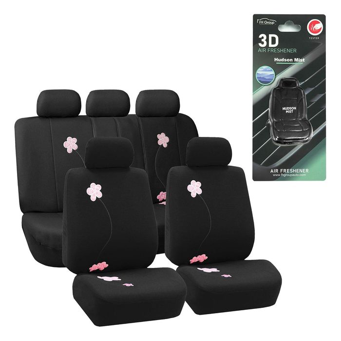 FH Group Floral Full Seat Cover Set