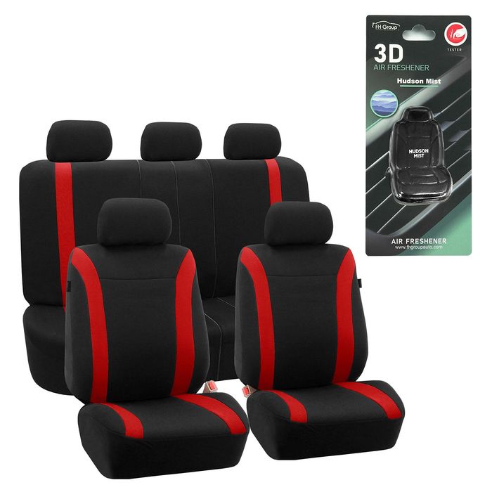 FH Group Cosmopolitan Full Seat Cover Set
