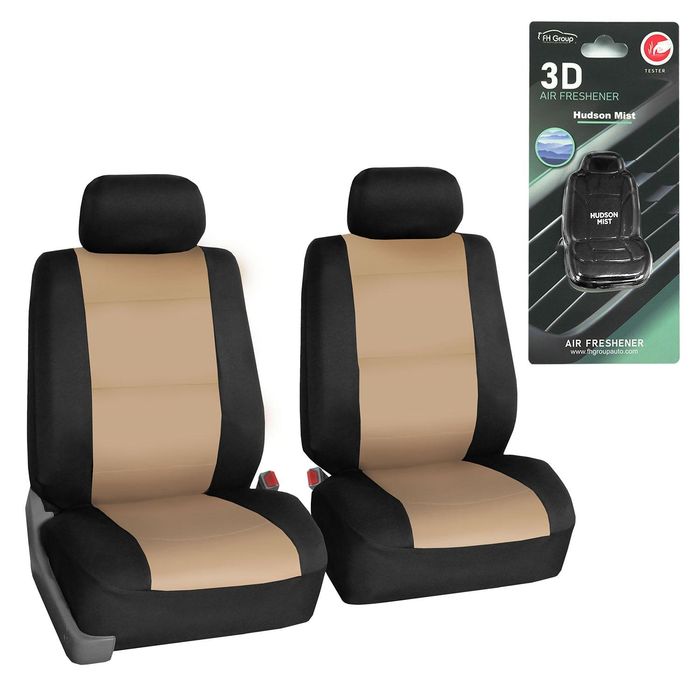 FH Group Neoprene Front Seat Cover Set