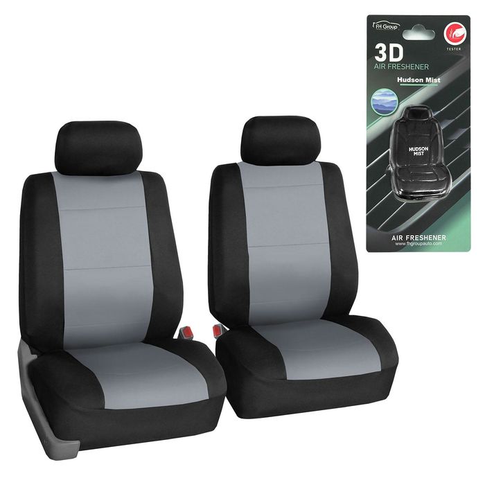 FH Group Neoprene Front Seat Cover Set