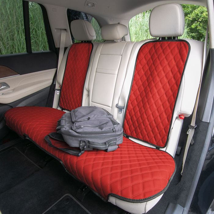 FH Group Faux Leather Rear Seat Protector Set