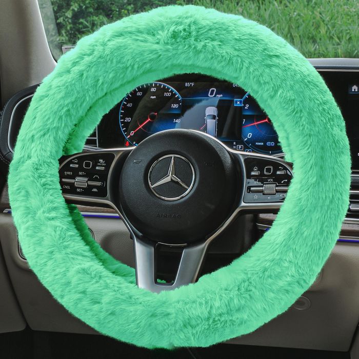 Furry steering wheel cover autozone store
