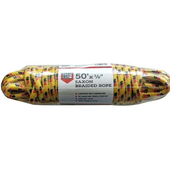 SureBilt 3/8in x 50ft Saxon Rope