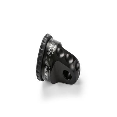 Factor 55 16,000lbs Black Aluminum Anodized 3/4inin Shackles D-Rings Load