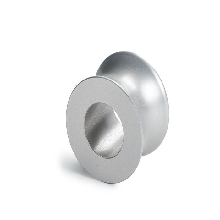 Factor 55 Silver Aluminum Single Winch Rope Roller for Use with 1/2in ...