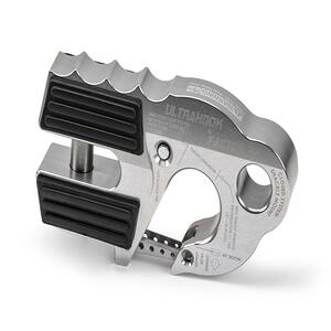 Factor 55 16,000lbs Silver Aluminum Single with 5/8in Diameter Double ...