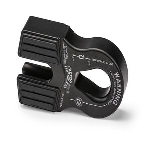 Factor 55 Black Aluminum 3/4in Screw Pin Hook Splice-On Foldable