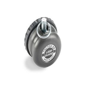 Factor 55 Gray Aluminum 7/16in Steel Cable One Piece Design