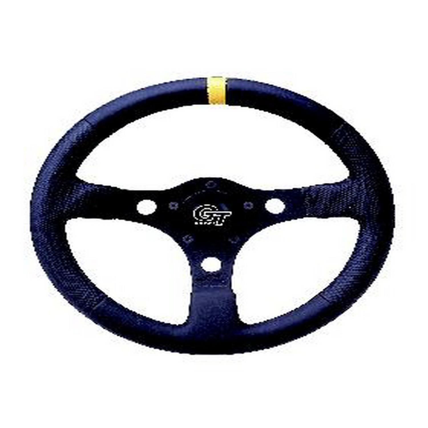 Grant International Black 13in Top Marker Competition Vinyl Steering Wheel