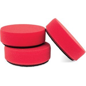 Griot's Garage 3in Red Waxing Pads Set of 3