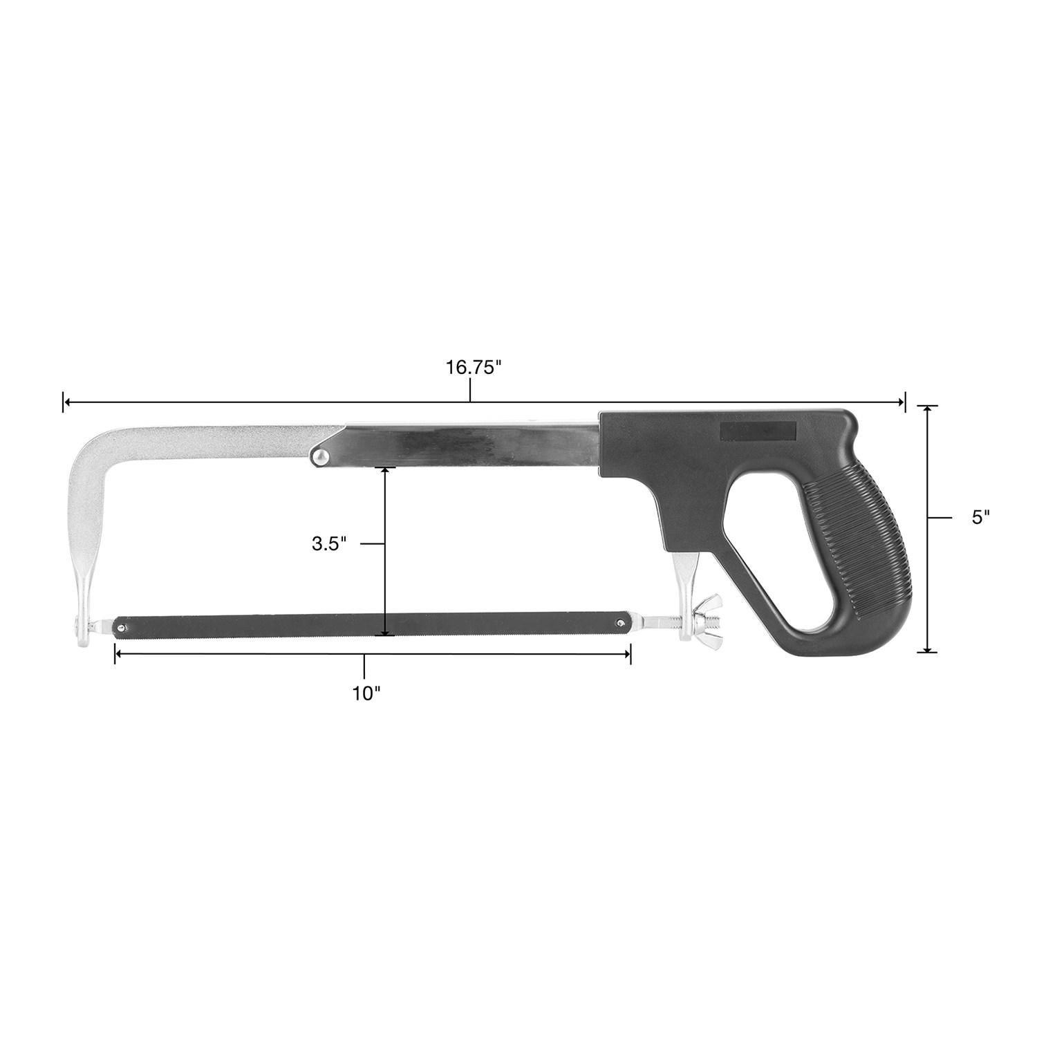 Great Neck 12in Adjustable Frame Butcher Style Hack Saw