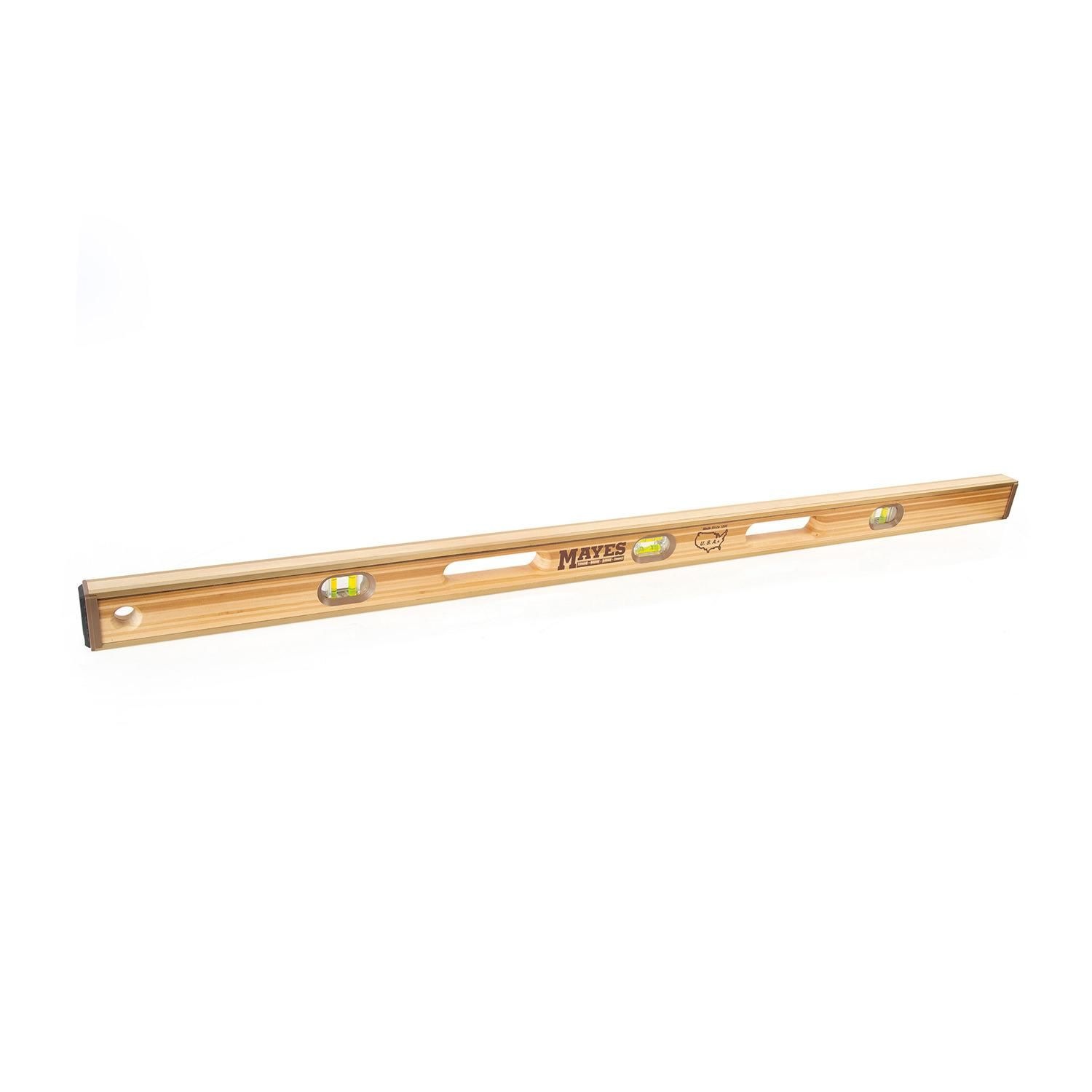 Mayes 48in Bound Wood Laminated Level