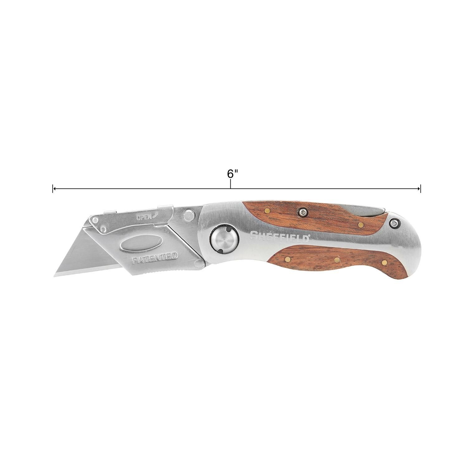 Sheffield Premium Lock Back Utility Knife