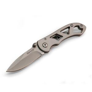 Sheffield 2 1/4in Alloy Series Skel frame Drop Point Folding Knife