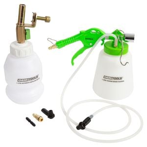 OEM Tools 1 Liter Pneumatic Brake Bleeder with Automatic Refilling Bottle