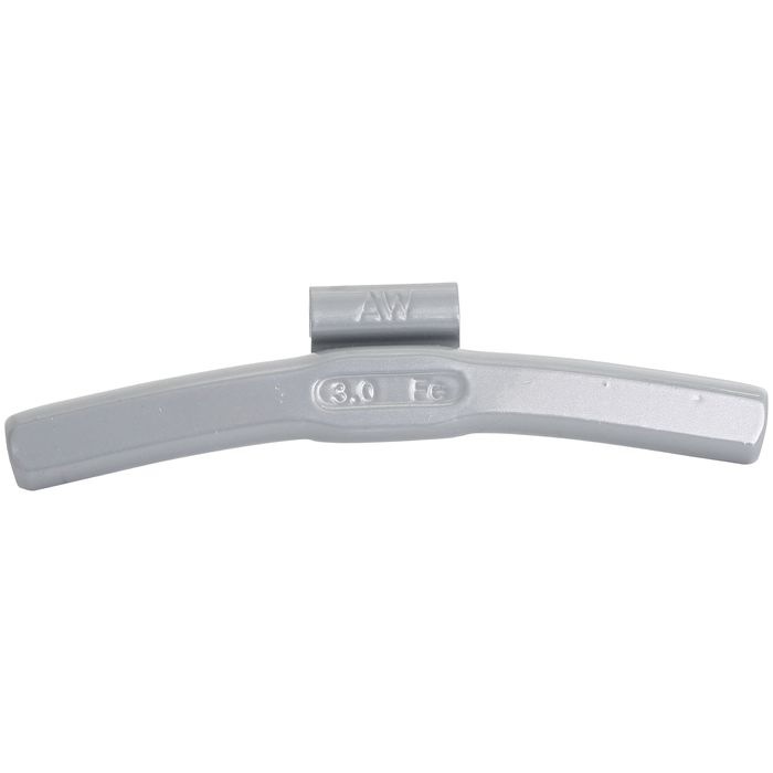 OEM Tools 3.0oz AL Style Steel Wheel Weight, 1 Box of 25