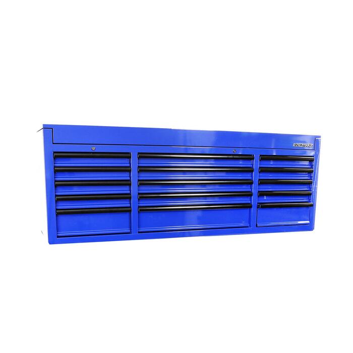 OEMTOOLS 72in 15 Drawer Blue Tool Cabinet