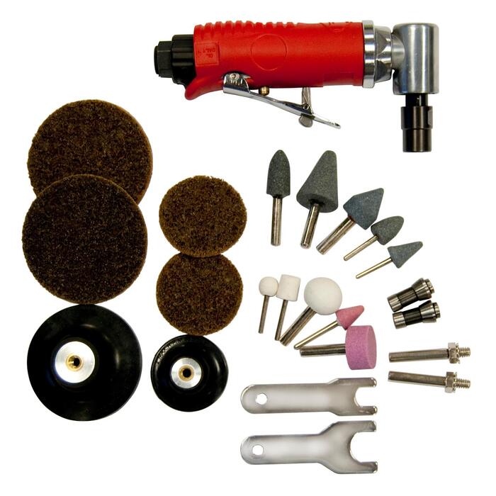 Oemtools Right Angle Air Die Grinder Kit