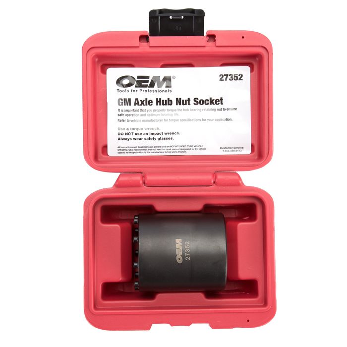 Oemtools Gm Axle Hub Nut Socket