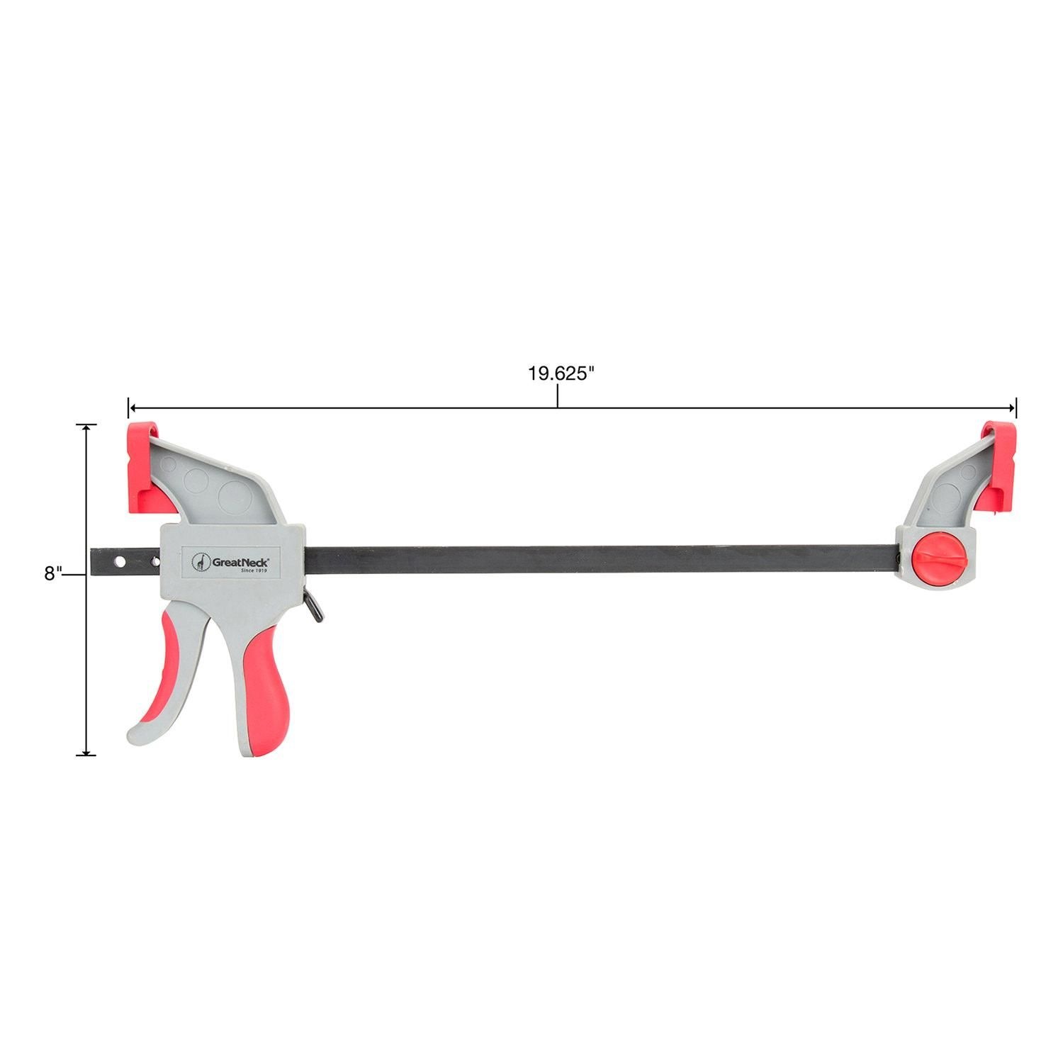 Great Neck 12in Ratcheting Bar Clamp 2 Piece