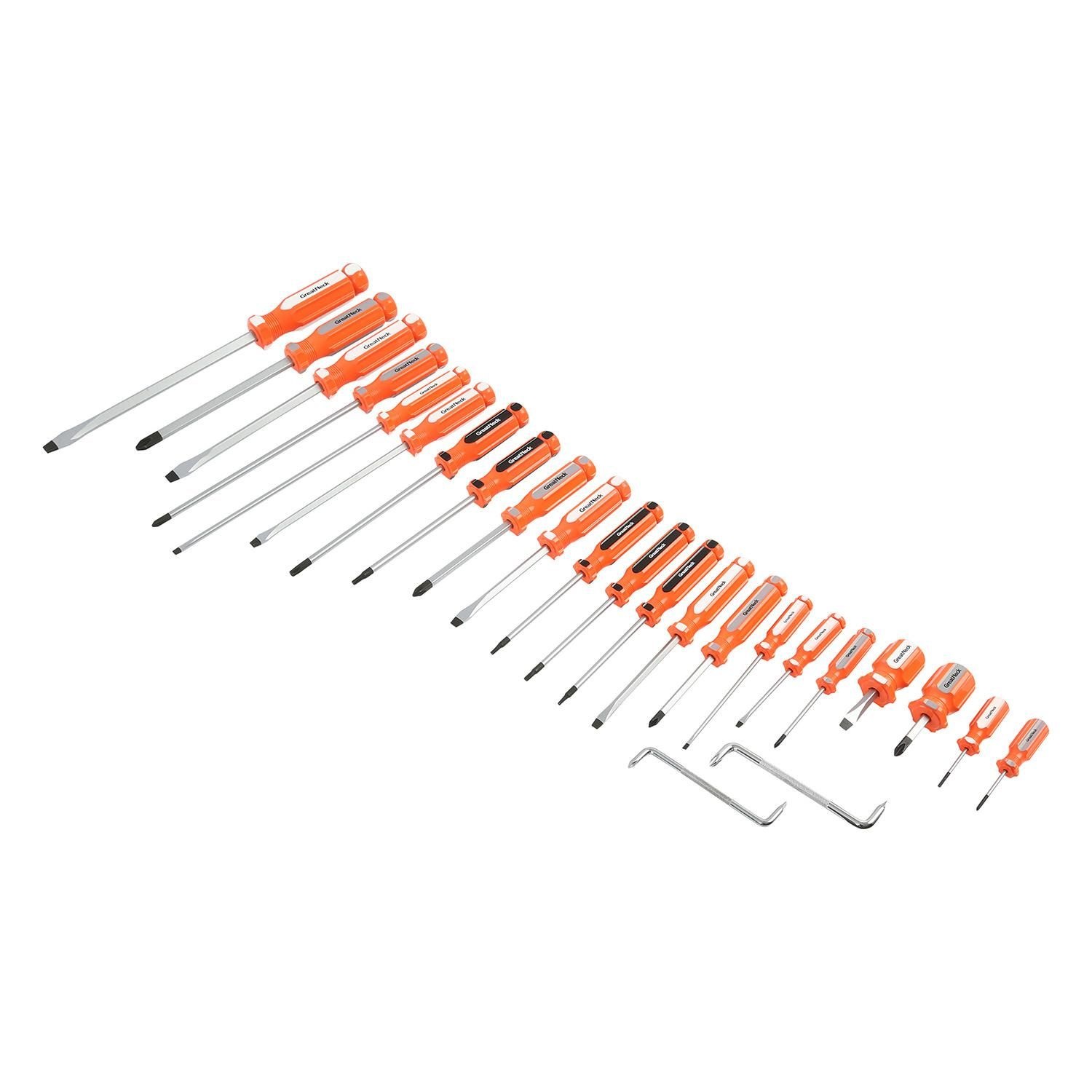 Great Neck Screwdriver Set 24 Piece