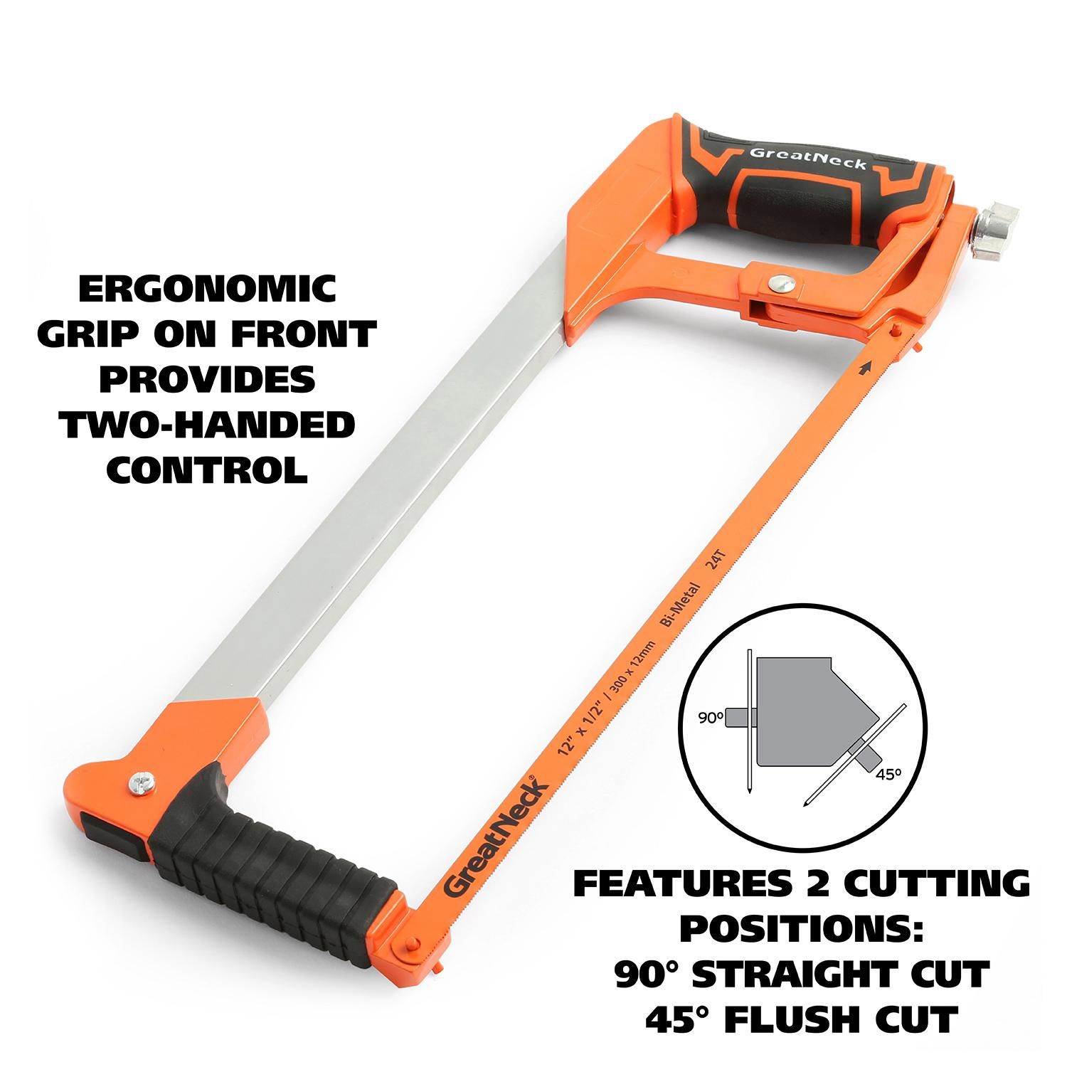 Great Neck Heavy Duty High Tension Hack Saw