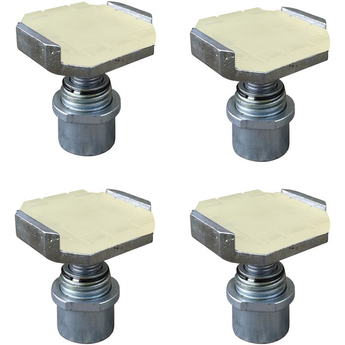 Challenger Lifts Double Telescoping Foot Pad 4 Pack