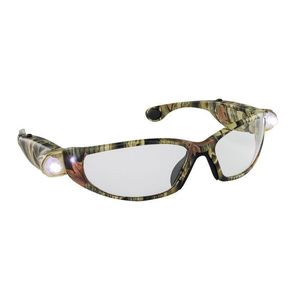 SAS Safety Camouflaged Inspector Clear Lens With LED Lights
