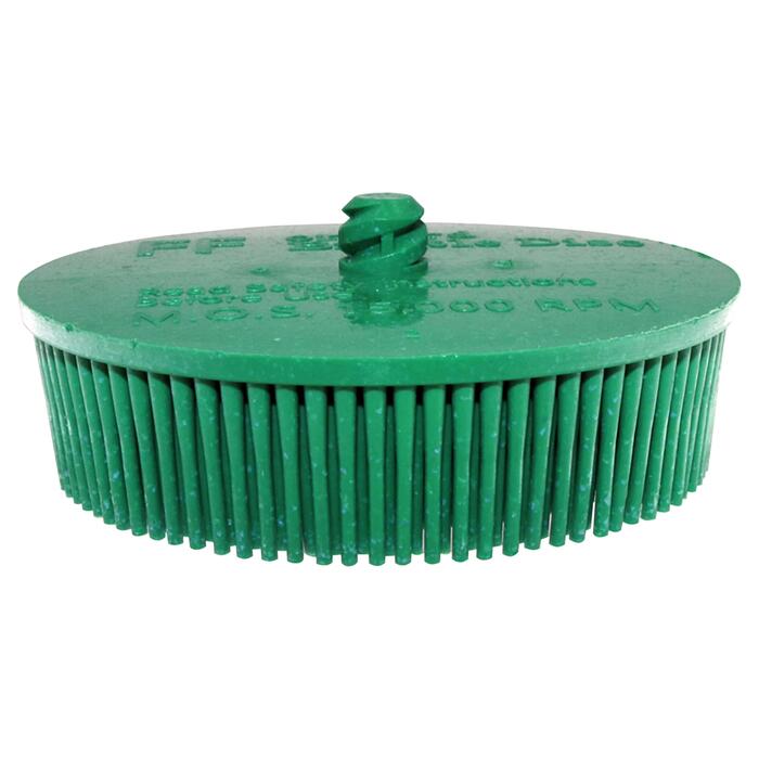 Shark Industries Green 3in Power Wire Cup Brush Finger Disc 10 Pack