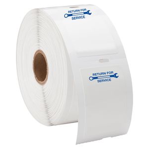 Slip-N-Grip Blue Wrench Service Reminder Label 500/RL