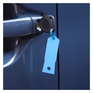 Slip-N-Grip Blue Plastic Key Tag 1000 Piece