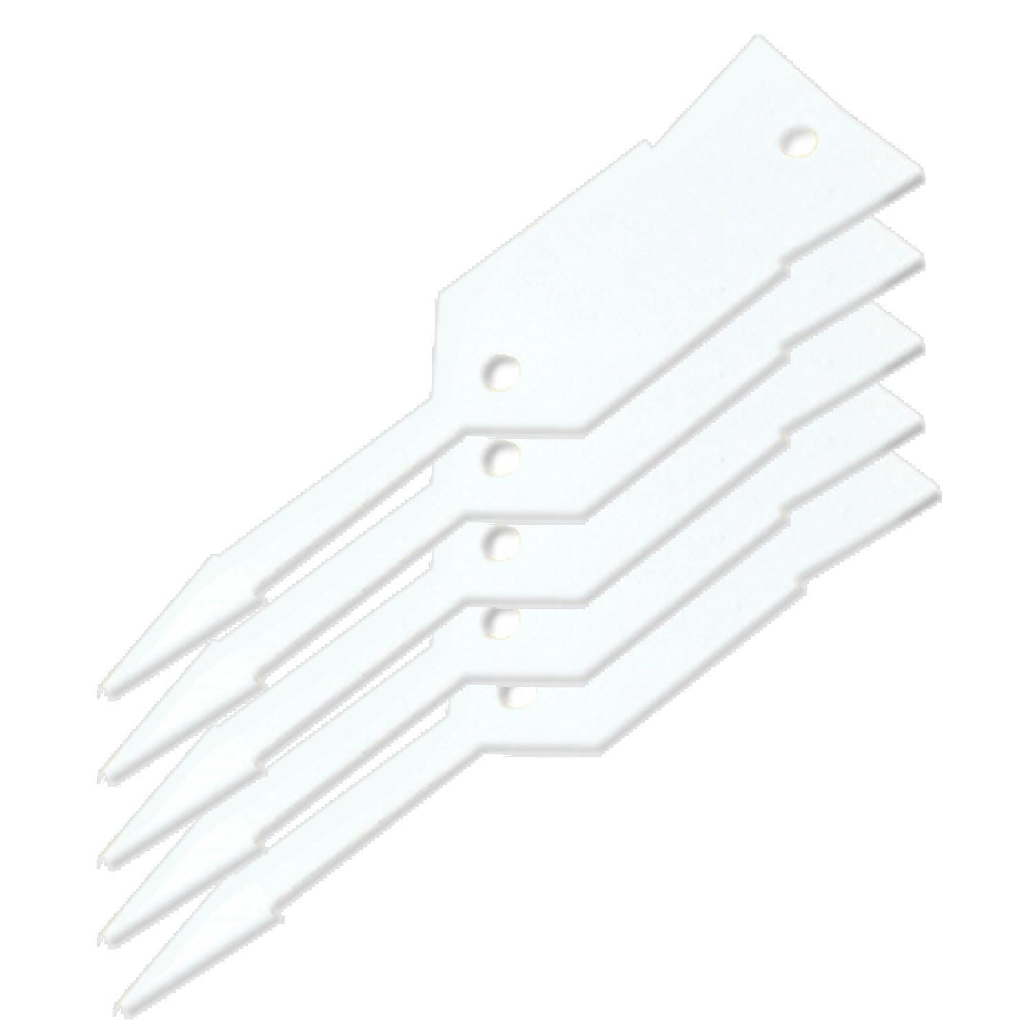Petoskey Plastics Write On White Plastic Key Tag 1000ct