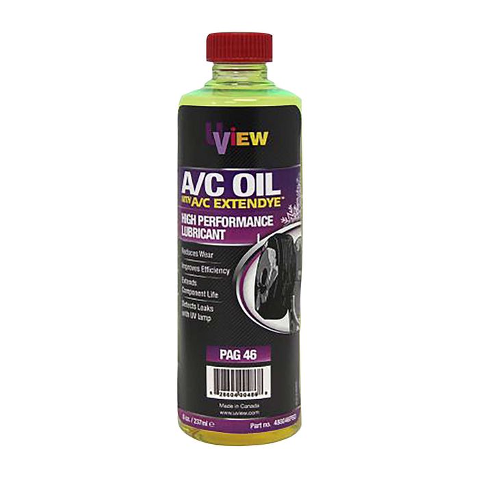 UView PAG 46 Oil with A/C Extendye 8oz Bottle 4 Pack