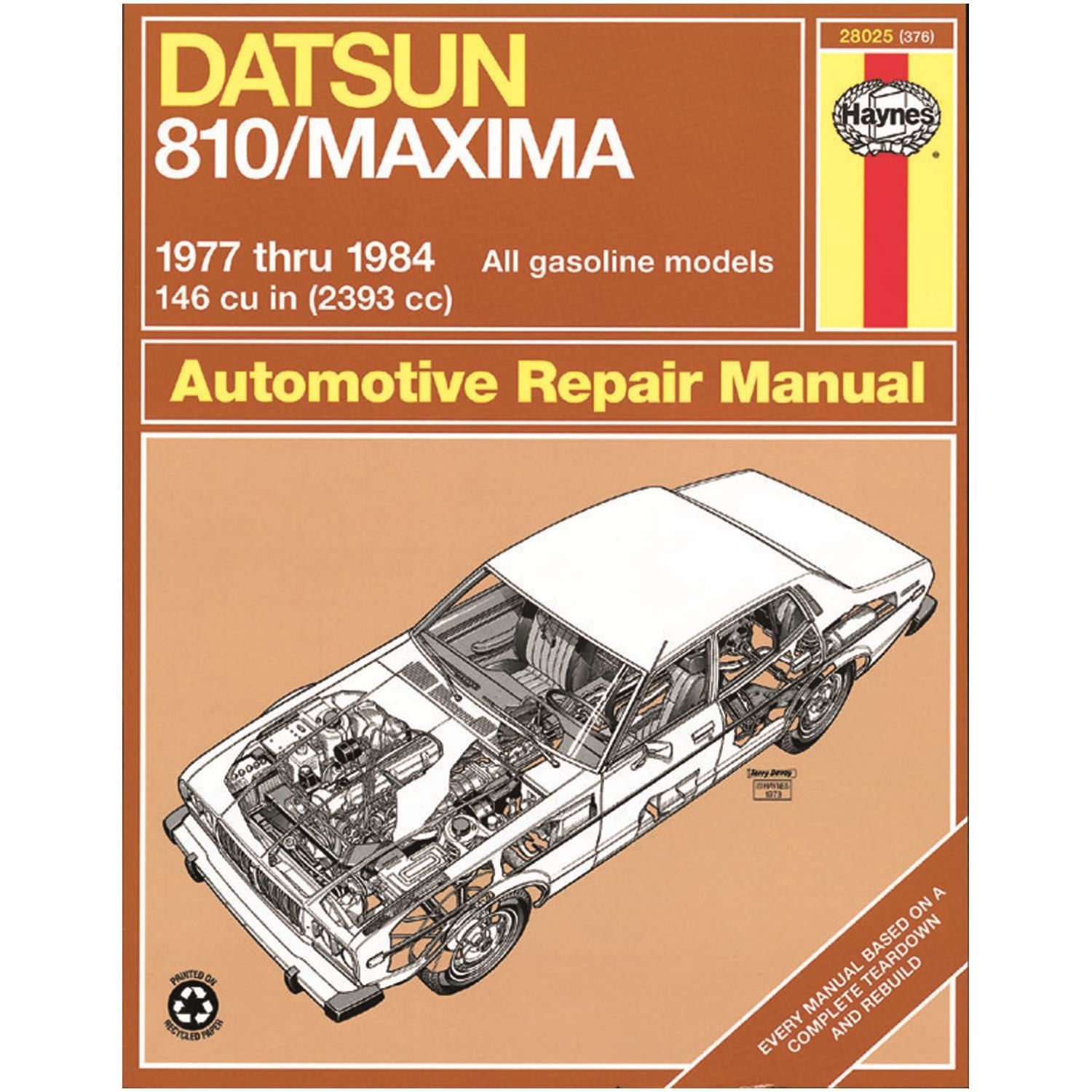Haynes Manuals 72040 Repair Manual