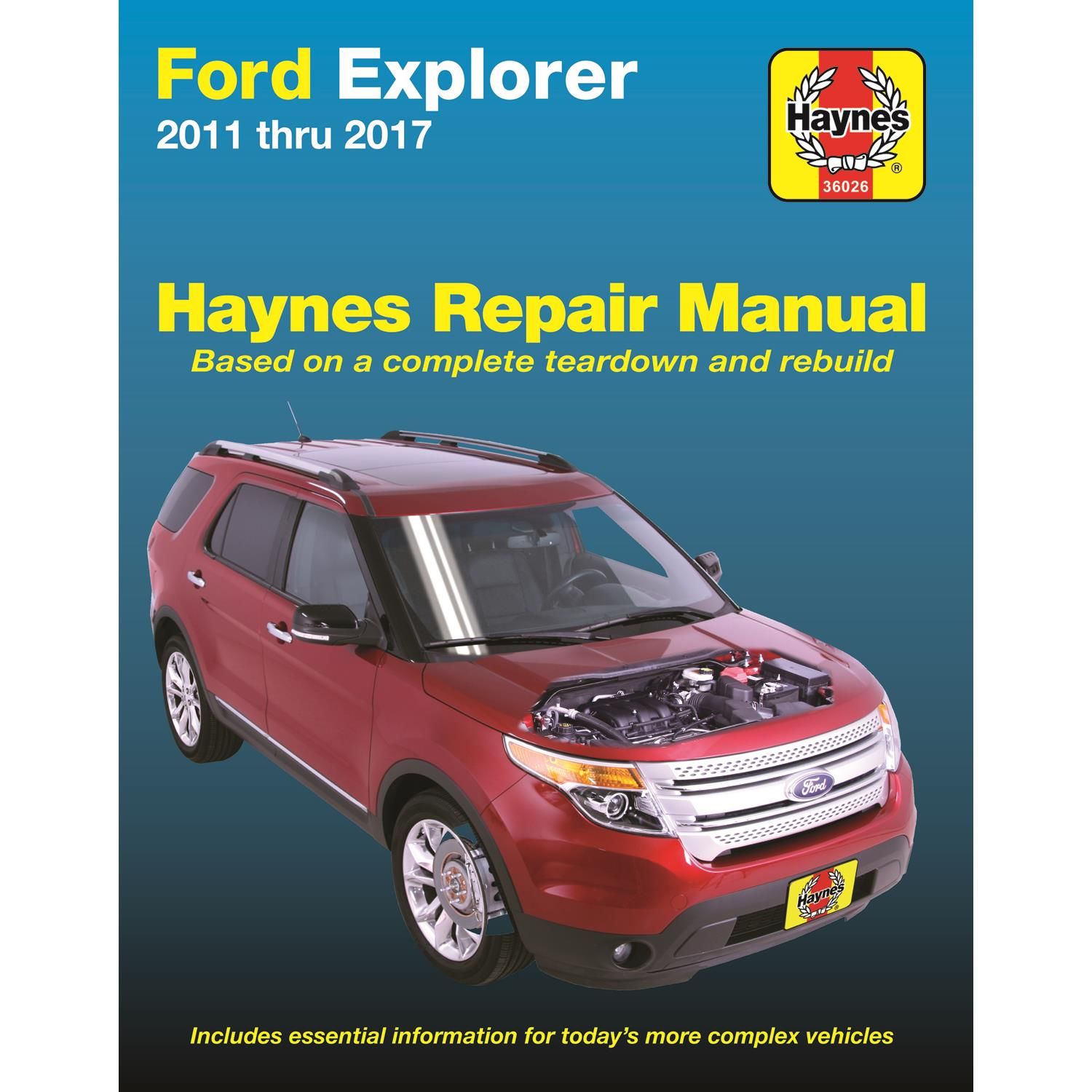 Haynes Vehicle Repair Manual 36026