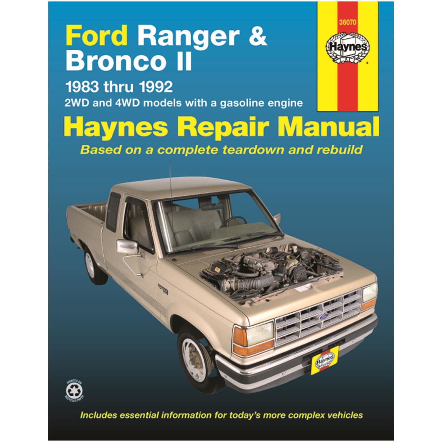Haynes Vehicle Repair Manual 36070