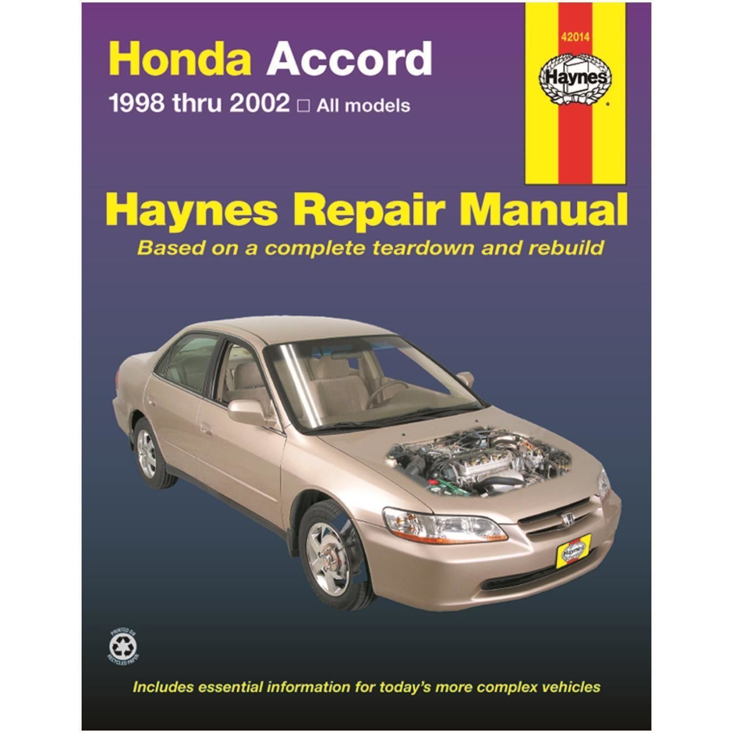 Haynes Vehicle Repair Manual 42014