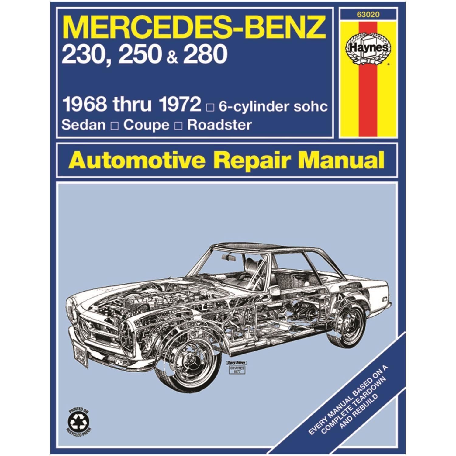 Haynes Vehicle Repair Manual 63020