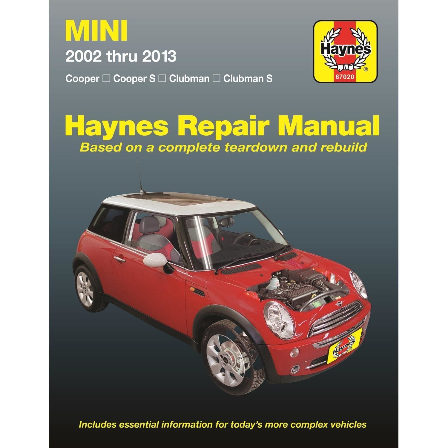Haynes Vehicle Repair Manual 67020