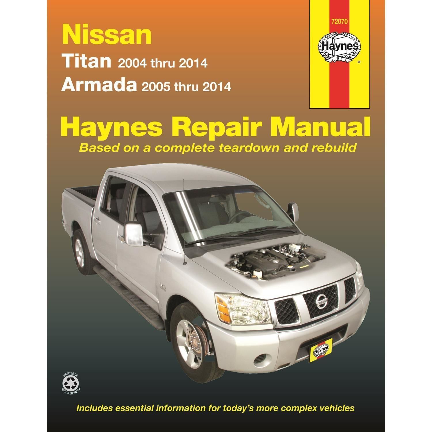 Haynes Vehicle Repair Manual 72070