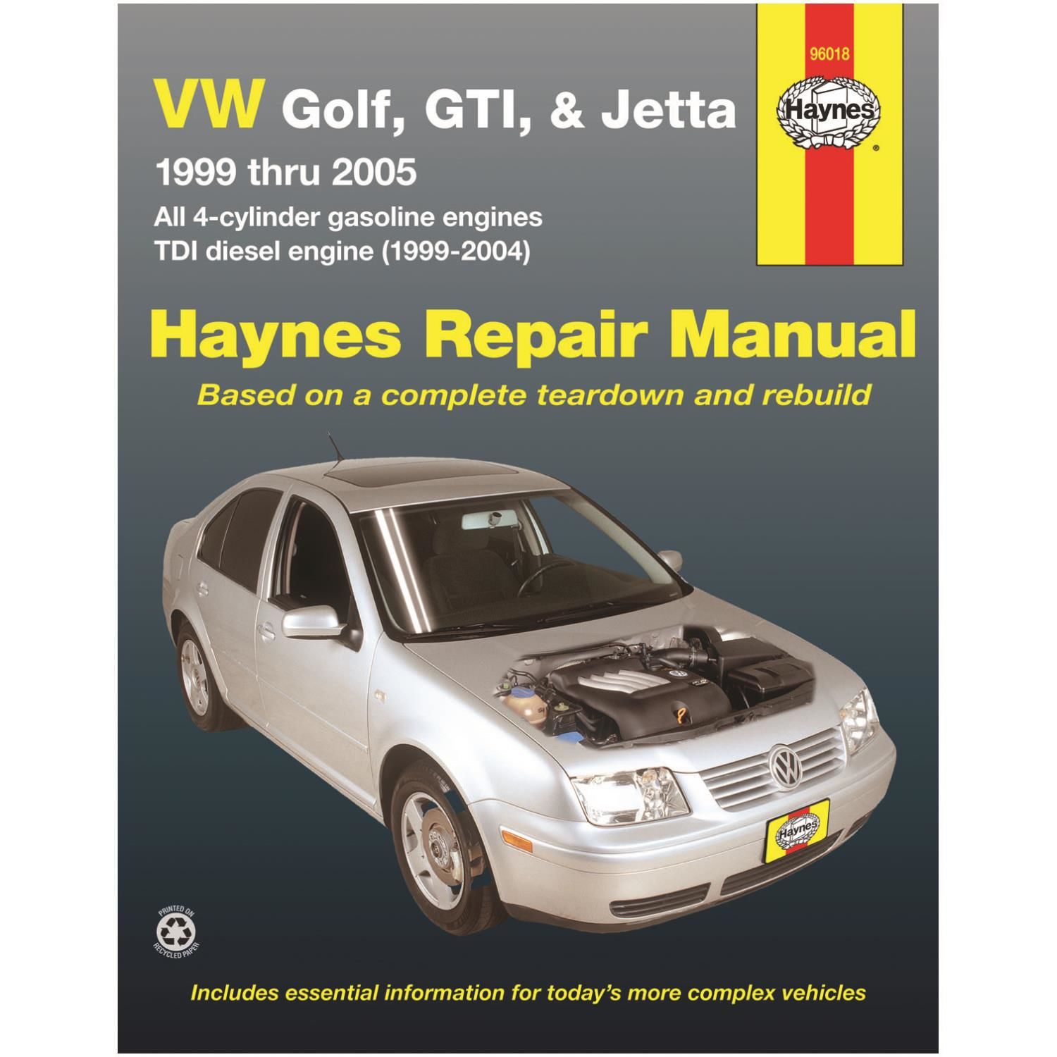 Haynes Vehicle Repair Manual 96018