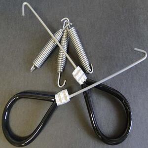 Helix Racing Products 7in Length Steel Wire Rubberized Coating Steel ...