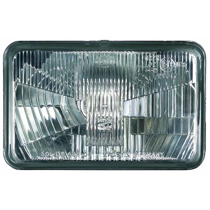 Hella Clear 164mm x 103mm H4 Single High Low Beam Headlamp Kit